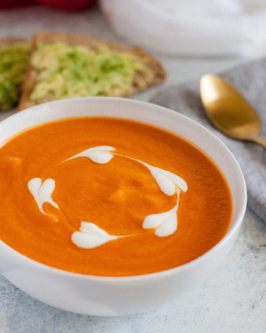 This Roasted Red Pepper Soup Recipe Will Tempt Your Taste Buds