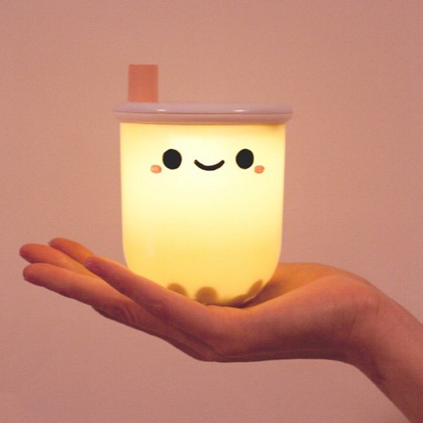 Instagram is Going Crazy for This Adorable Bubble Tea Lamp